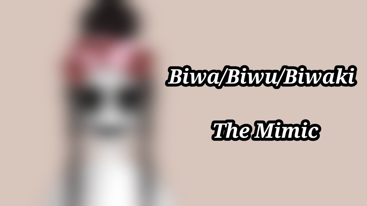 The Mimic Biwa Biwu Biwaki Drawing Youtube