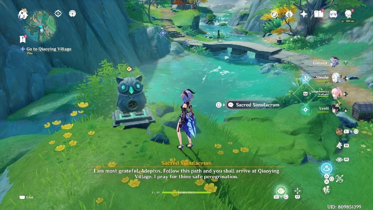 Genshin Impact v4.4 Sacred Simulacrum "to my original position" - YouTube