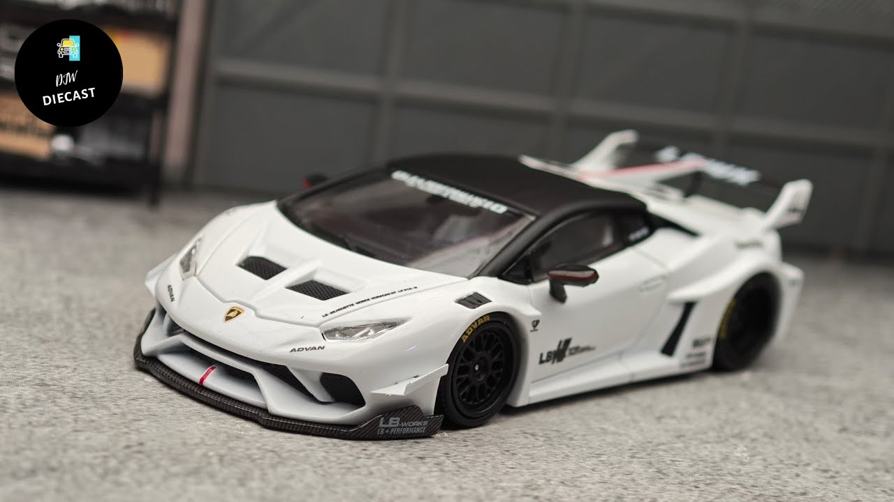 Lamborghini Huracan GT LBWK by King Model 1/64 | UNBOXING and REVIEW ...