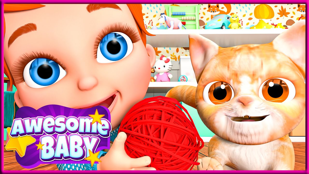 A Kitty Cat Song - Kitty Cat Serenade - Baby Songs | Kids Songs and ...