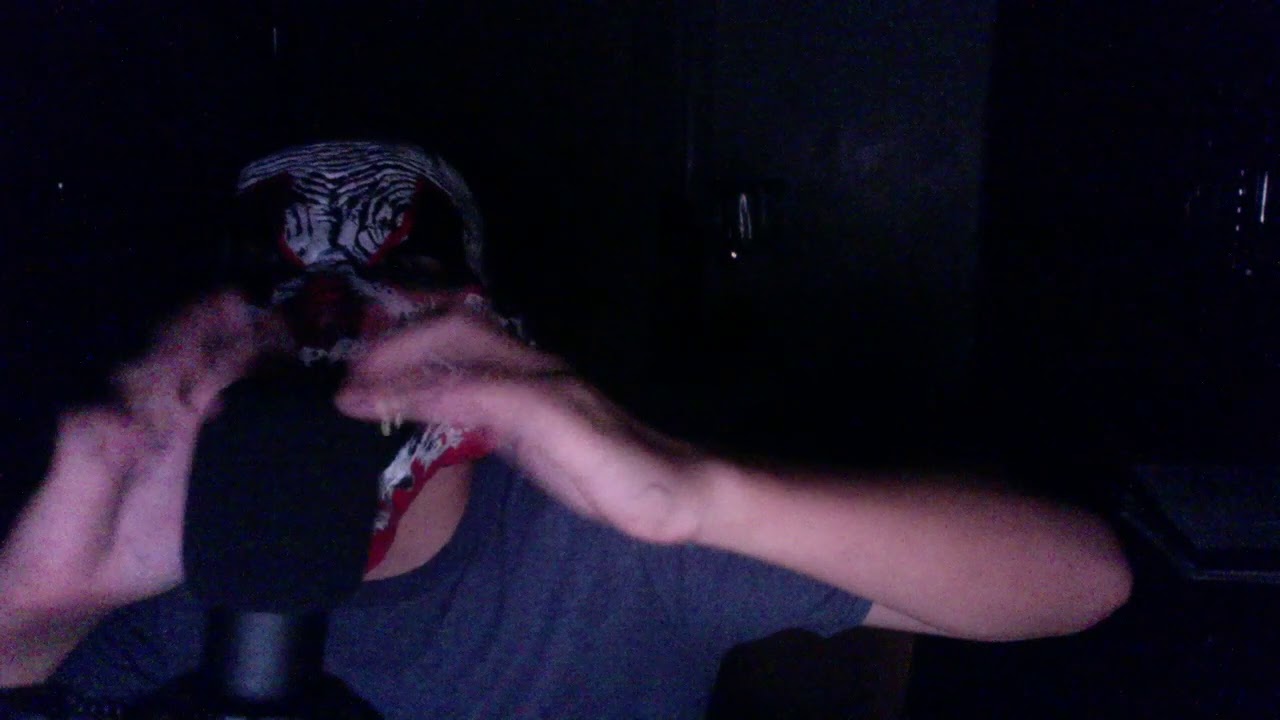 asmr scary clown scary! boo ghost scary boo!!! - YouTube
