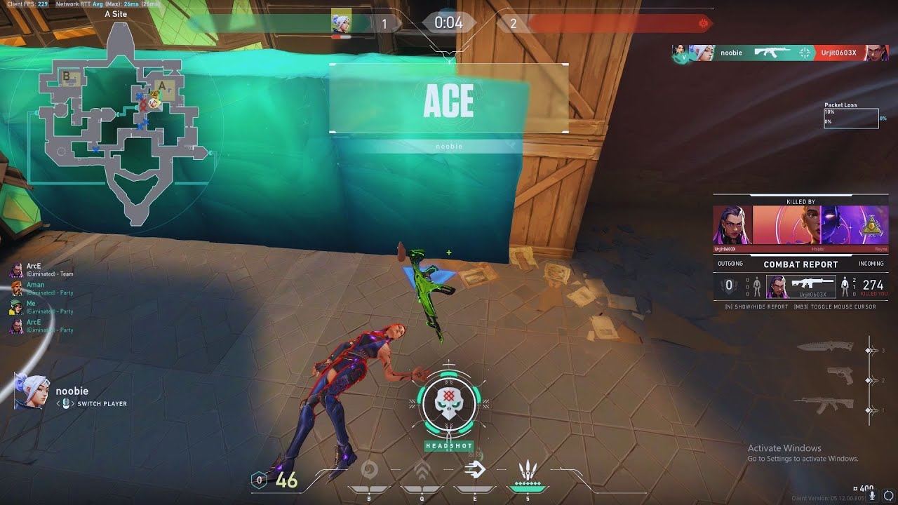 Jett ace op game play by jett main jett tips - deadlock gameplay - YouTube