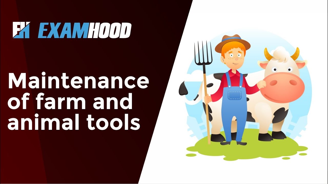 Maintenance of farm and animal tools - YouTube