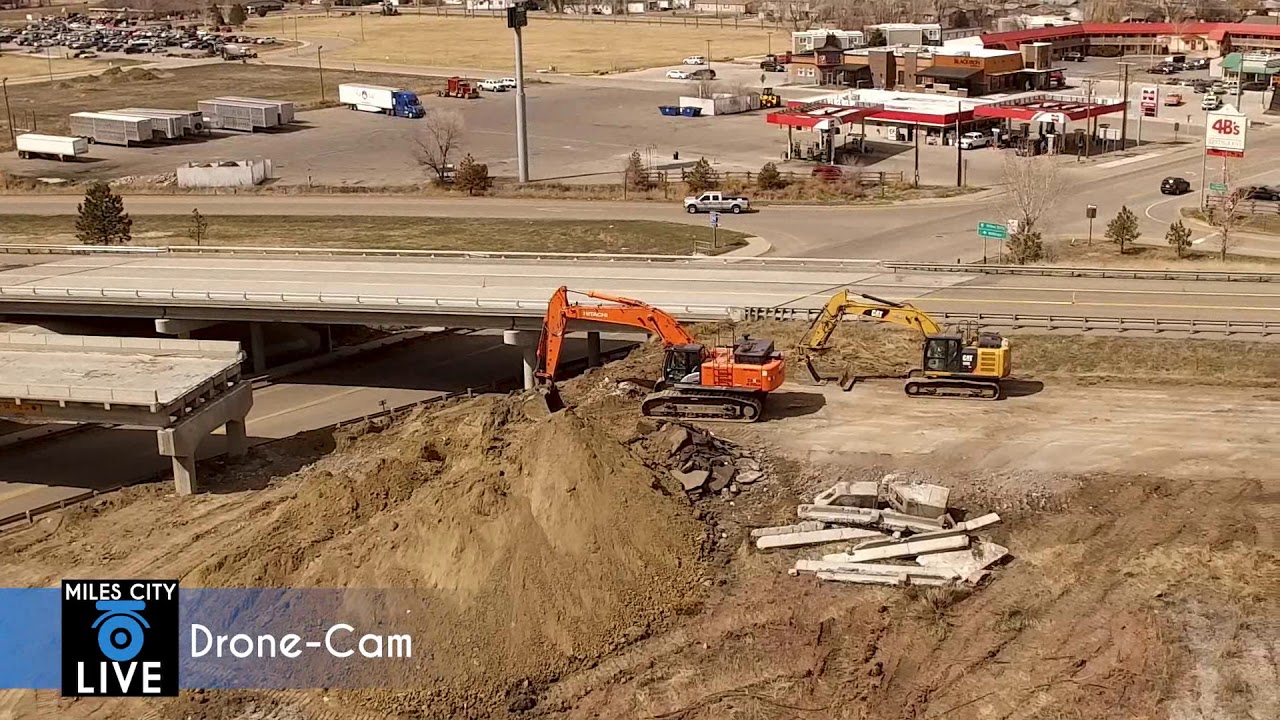 The Broadus Interchange - Drone Fly Over - YouTube