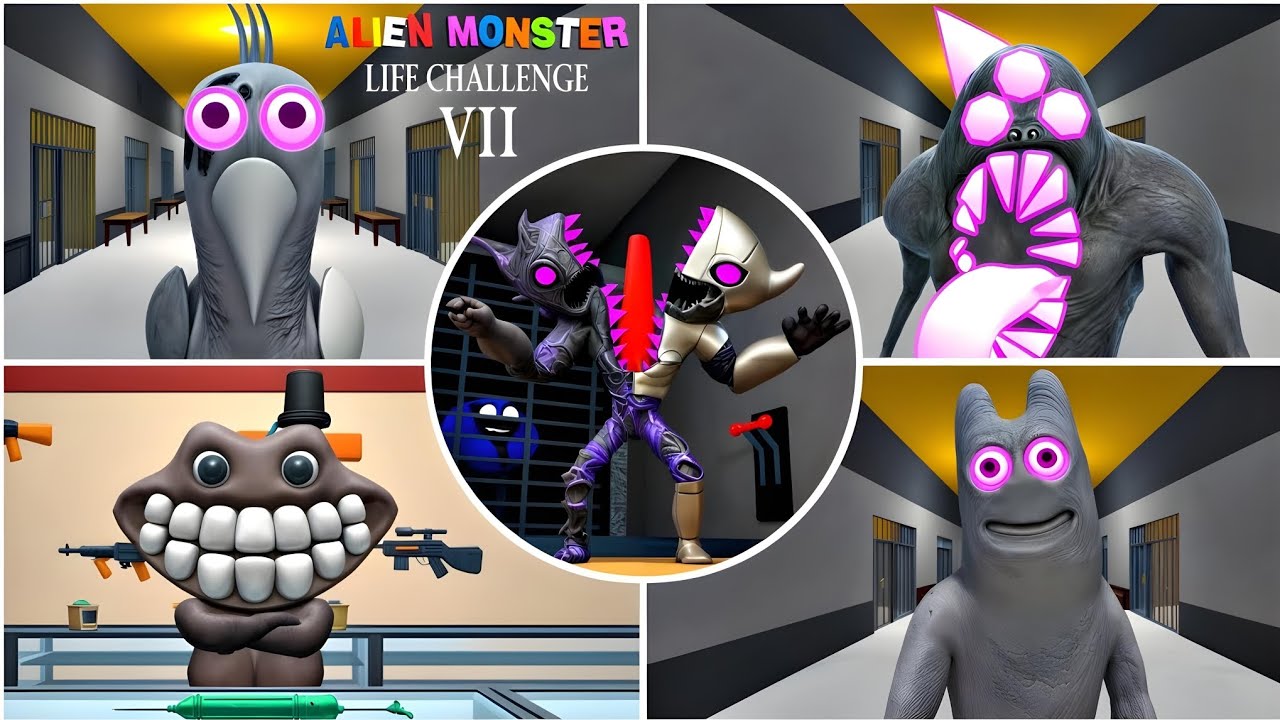 Alien Monster Life Challenge 7 - YouTube