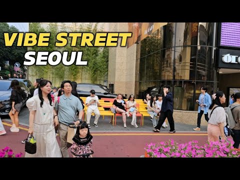 Walking Tour | The Real Life in Seoul korea Most popular street 🇰🇷 2024 ...