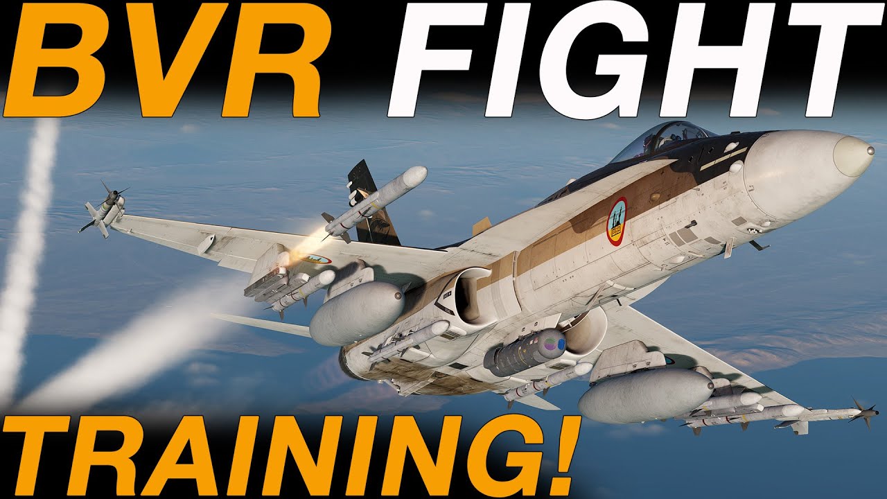 REALISTIC 8v8 PVP BVR TRAINING In the DCS F/A-18C Hornet! - YouTube