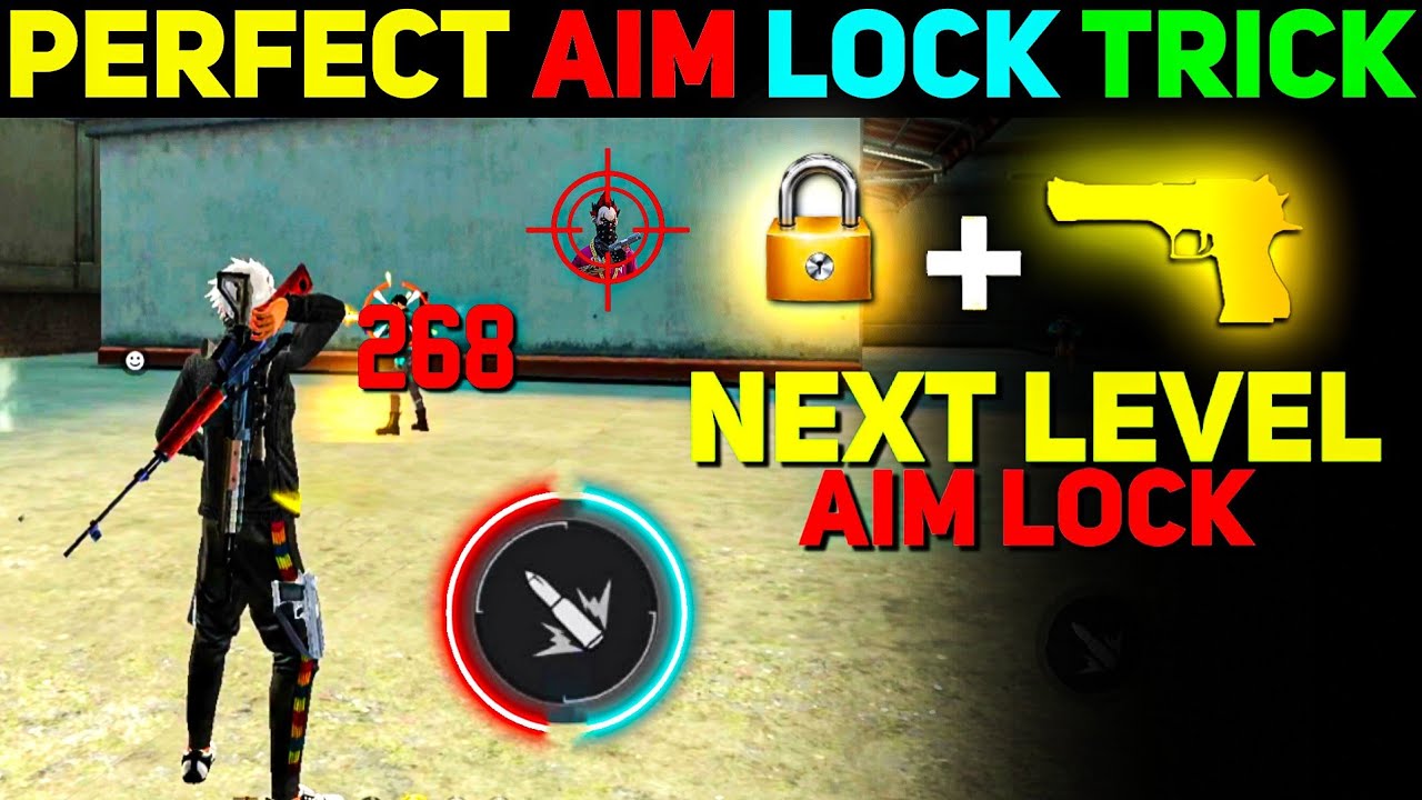 Perfect Aim Lock Trick 🎯 | Desert Eagle Headshot Trick | Free Fire Mein ...