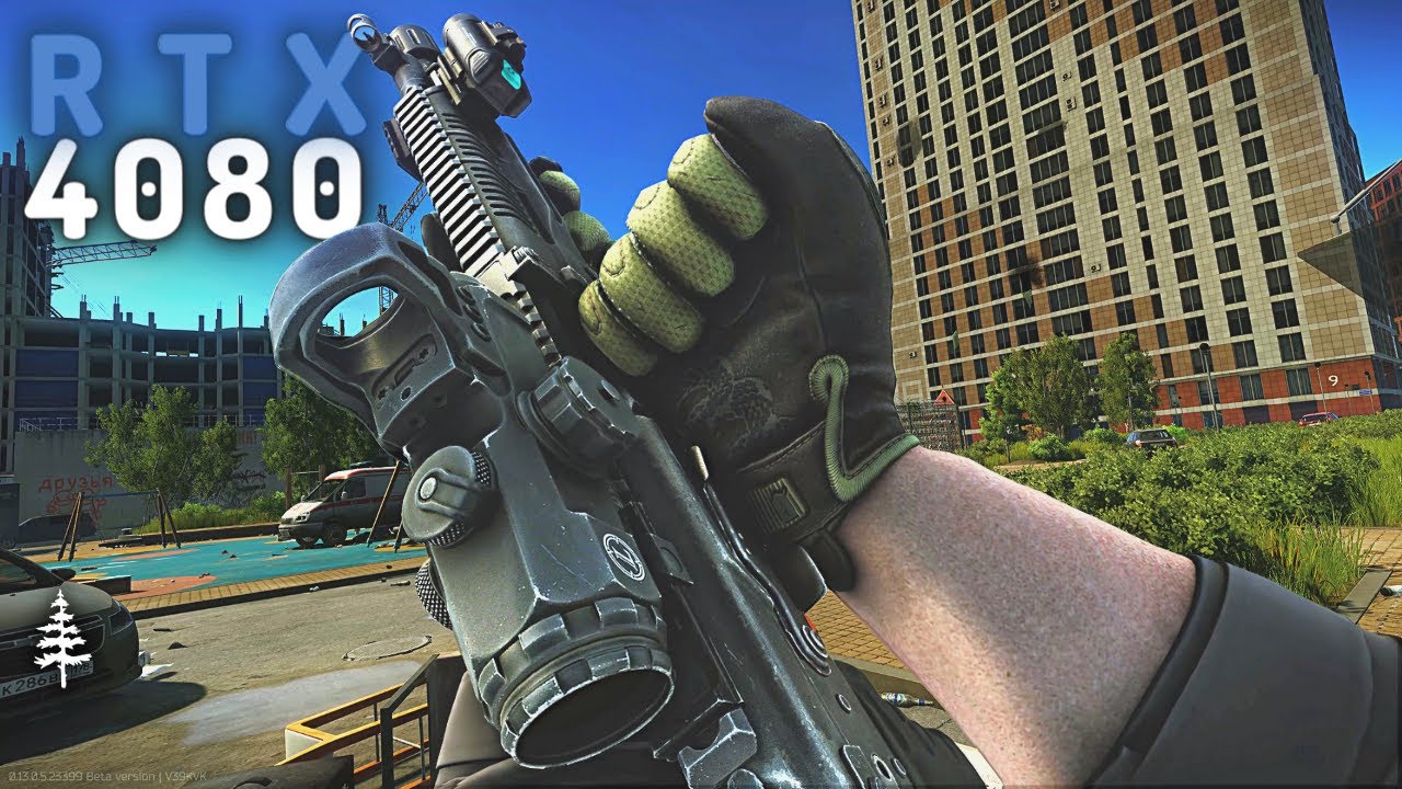 EFT \\ Streets 4K Ultra \\ 4080 + 7800X3D + 64GB 6000C30 // X670E AORUS ...
