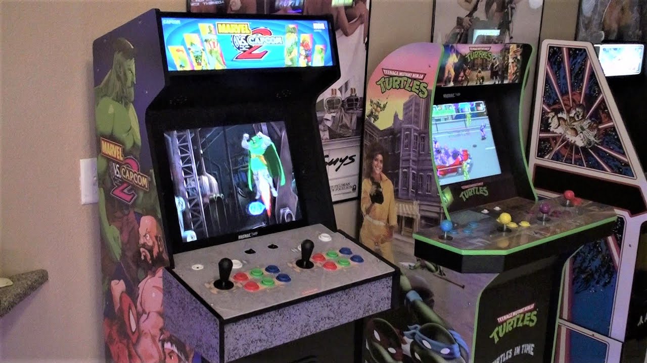 Marvel Vs Capcom 2 Arcade1up - Arcade Room Tour October 2022 - YouTube