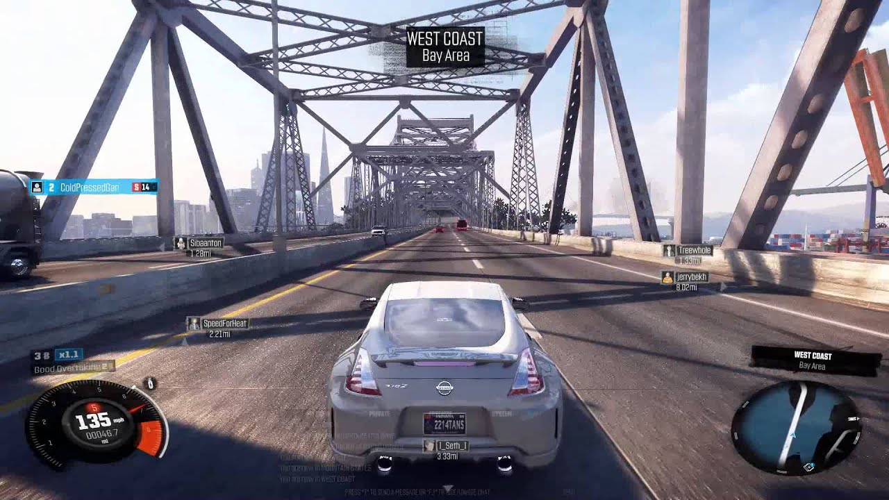 The Crew: Driving Across the Bay Bridge - YouTube