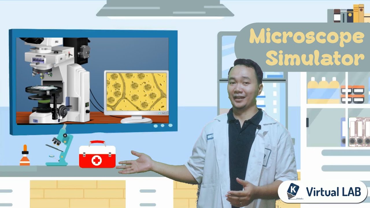 [Virtual LAB] Cara Mudah Menggunakan Mikroskop dengan Simulator - YouTube