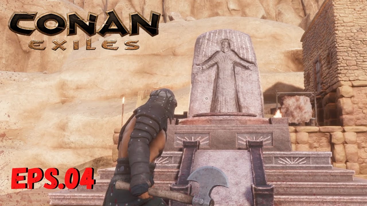 CONAN EXILES - Eps.04 Shrine of Mitra - YouTube