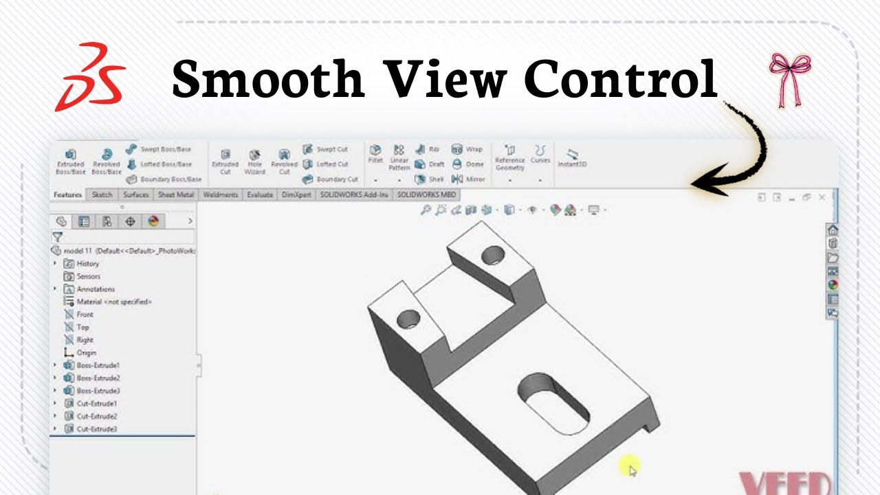 How to pan in SolidWorks (Design Exploration) - YouTube