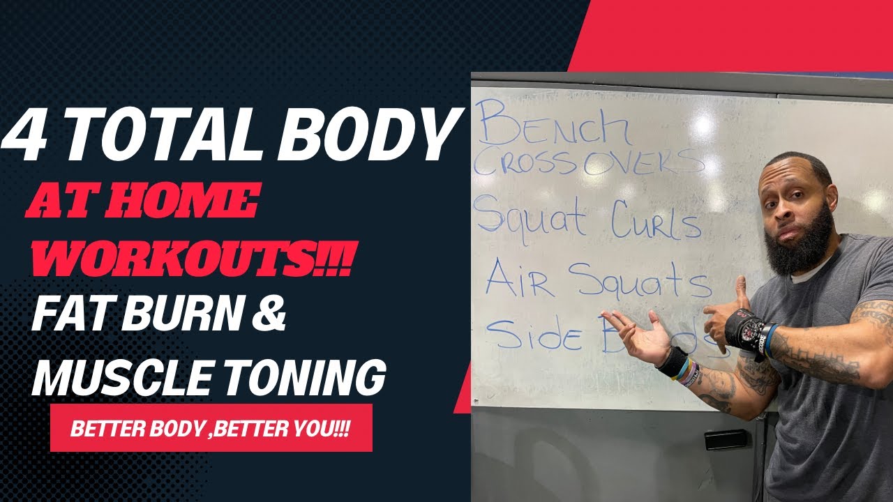 Total Body Home Workout to Burn Fat & Tone #homeworkouts #fitness # ...