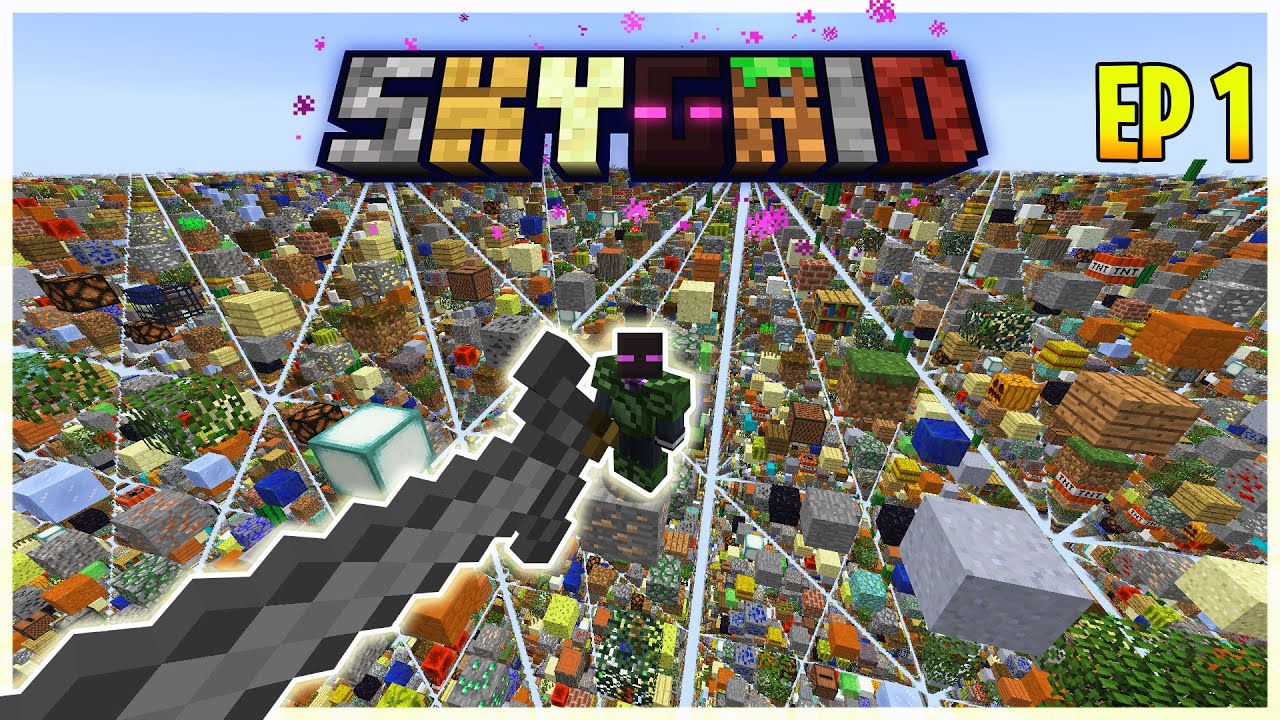 Skygrid Con Mods Ep 1- La Tengo Enorme - YouTube