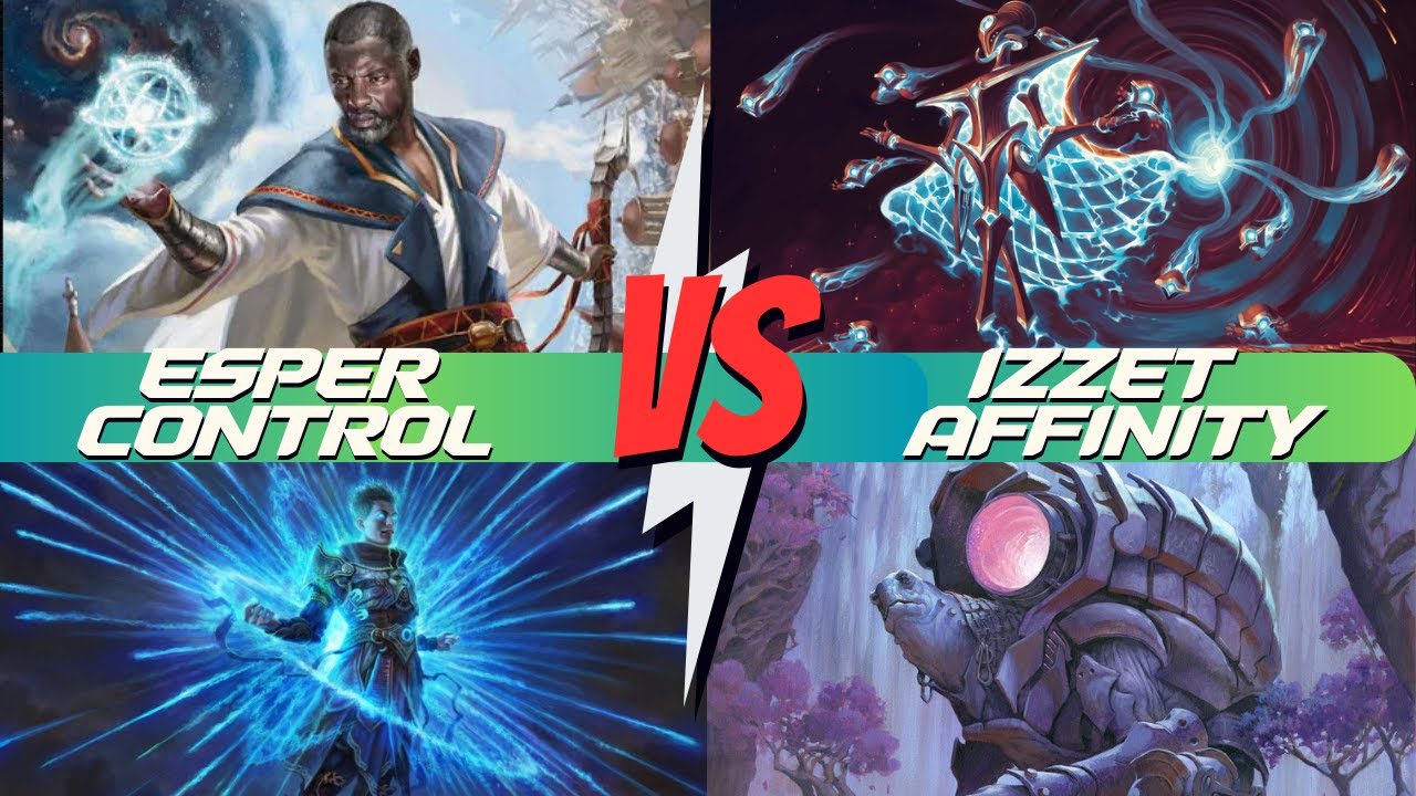 Esper Control vs Izzet Affinity | Modern Paper Gameplay - YouTube