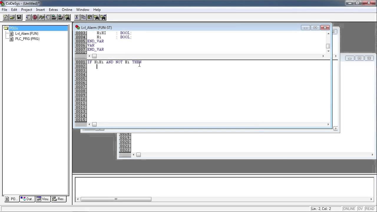 Advanced CoDeSys Tutorial Working with Arrays - YouTube