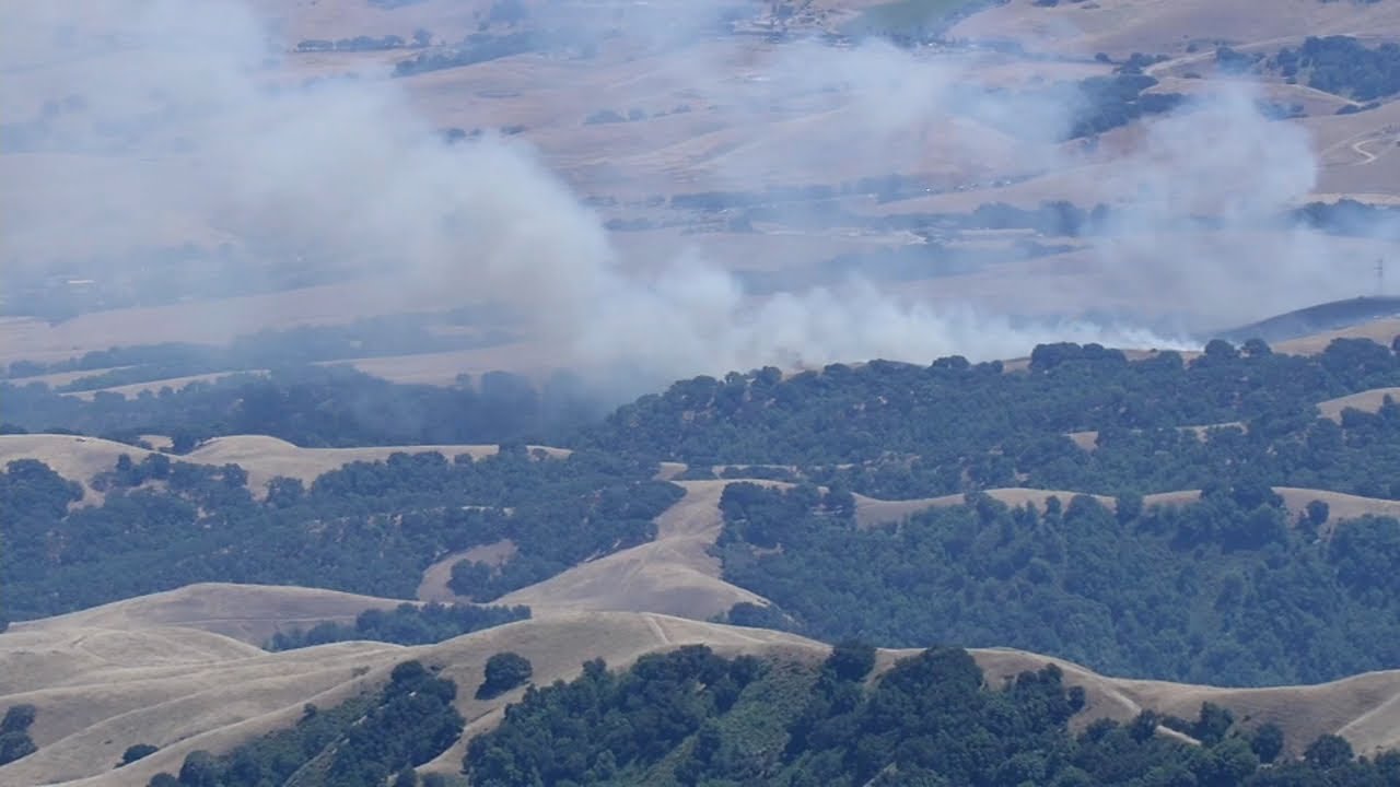 Forward progress stopped on brush fire burning near Sunol, CAL FIRE ...