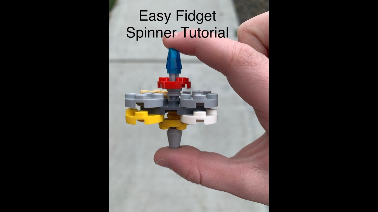 Easy Fidget Spinner Tutorial - YouTube
