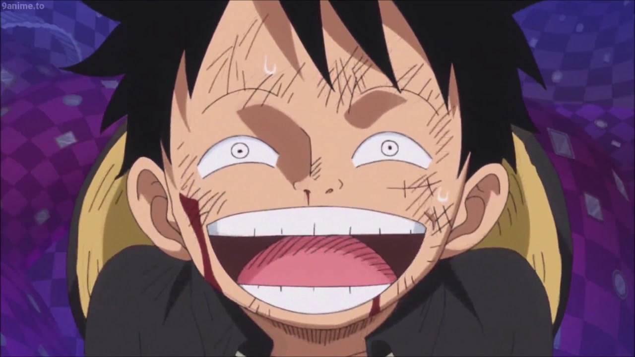 Luffy's creepy smile - YouTube
