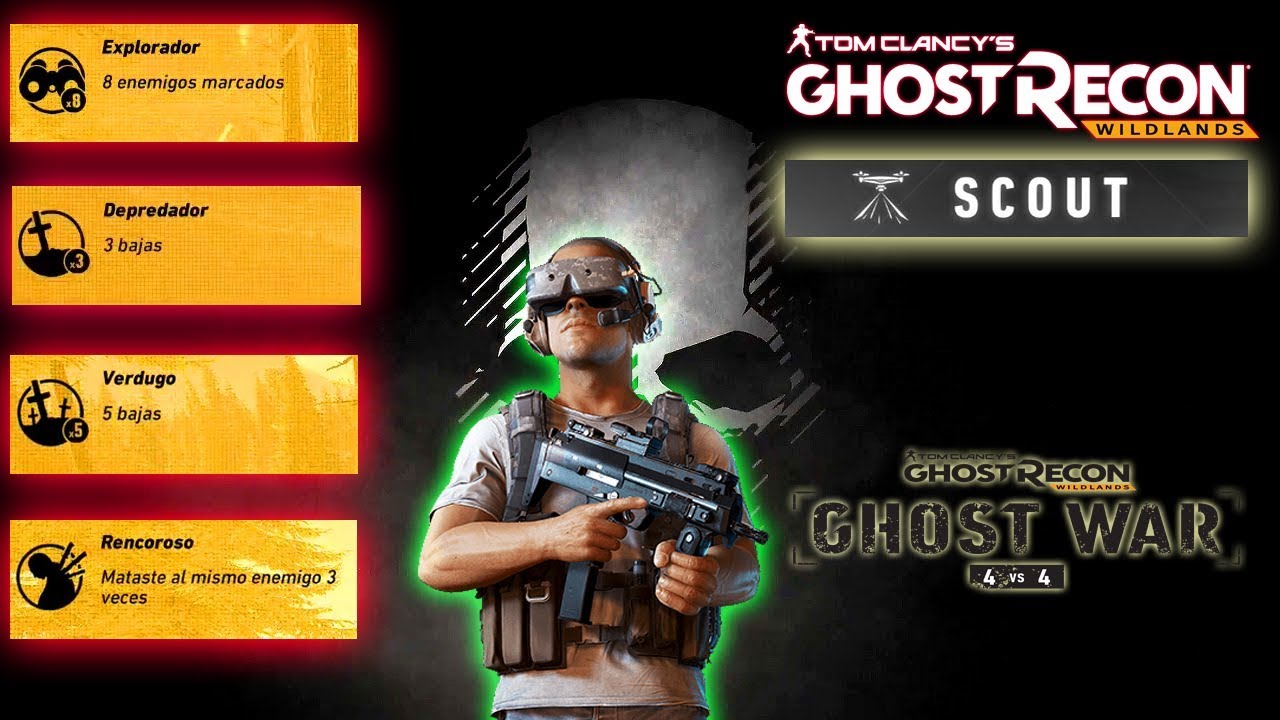 4 INSIGNIAS GANADAS EN UNA SOLA RONDA! GHOST WAR PVP (GHOST RECON ...