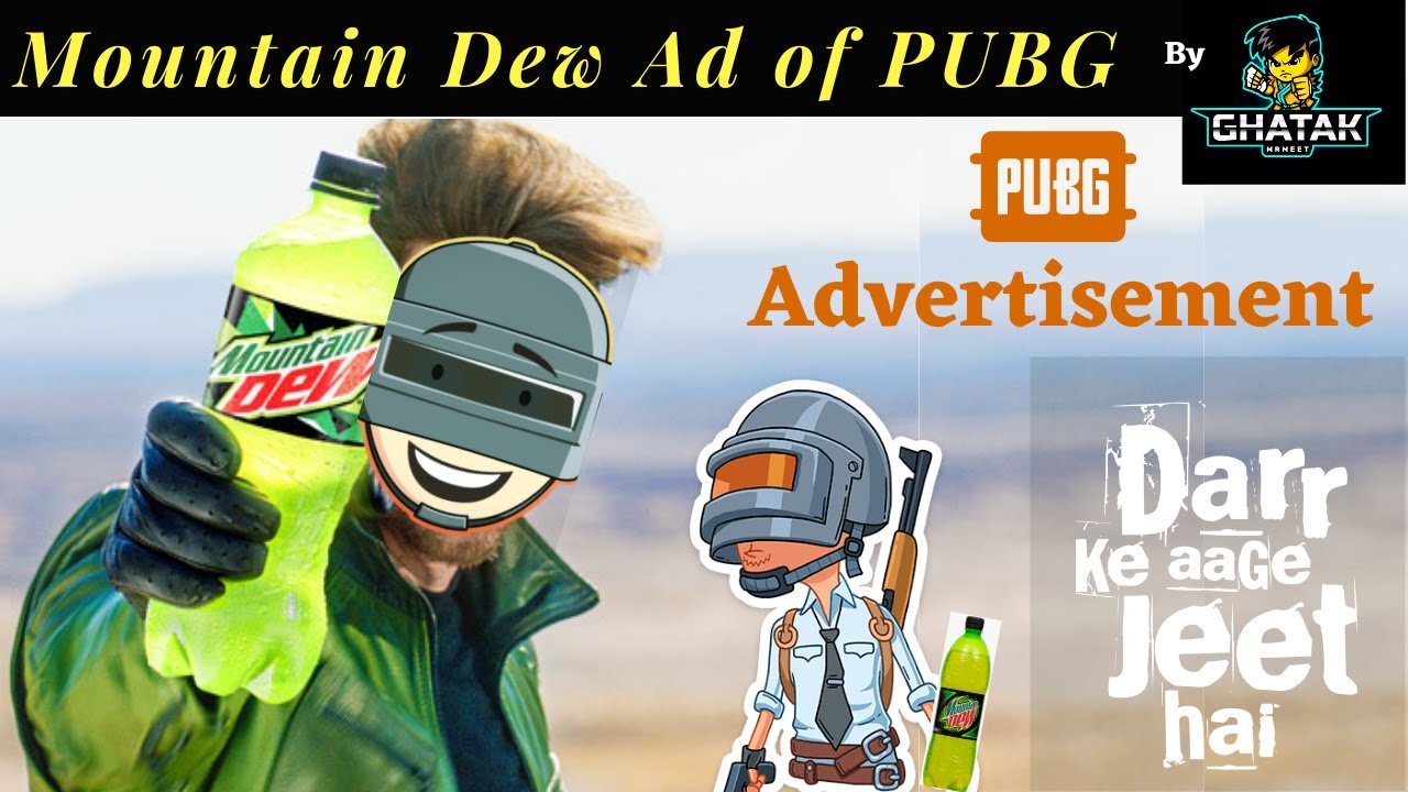 Ghatak Meet-| Mountain DEW Advertisement | Pubg Advertisement | ft ...