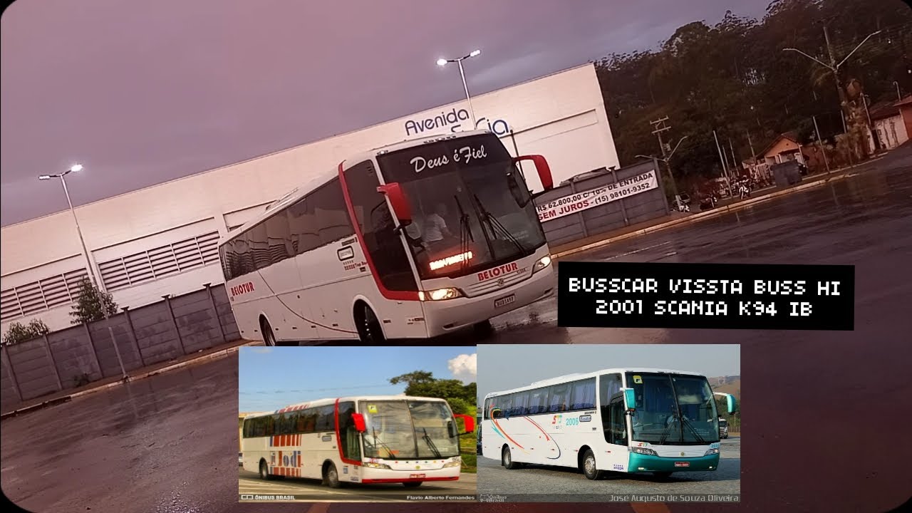 BUSSCAR VISSTA BUSS HI 2001 SCANIA K94 IB BELOTUR PREFIXO: 41000 #bus # ...