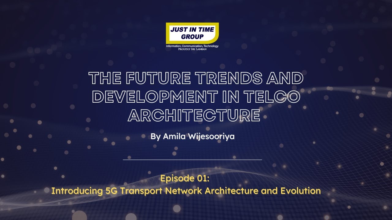 The Future Trends and Developments in Telco Networks Architecture ...