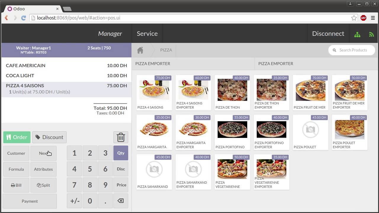 Odoo 8 POS Restaurant - To follow/Next - separators for production ...
