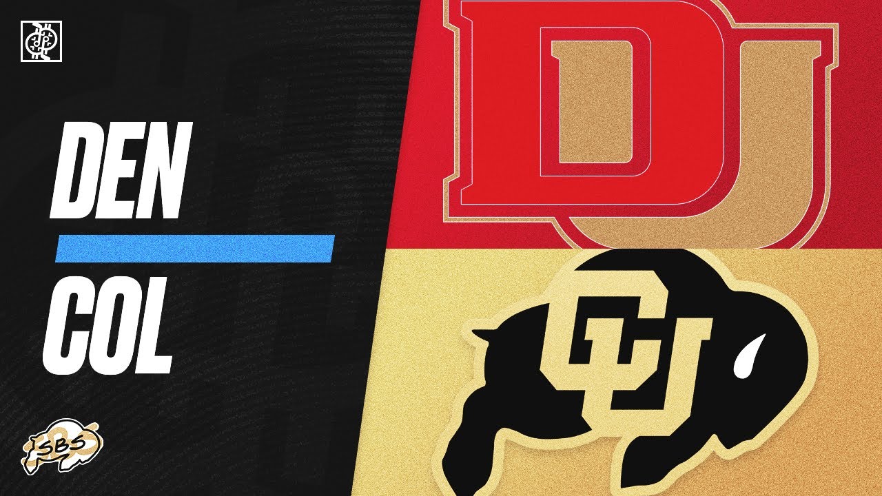 Denver Pioneers at Colorado Buffaloes | ACHA WD1 Hockey | Game 1 - YouTube