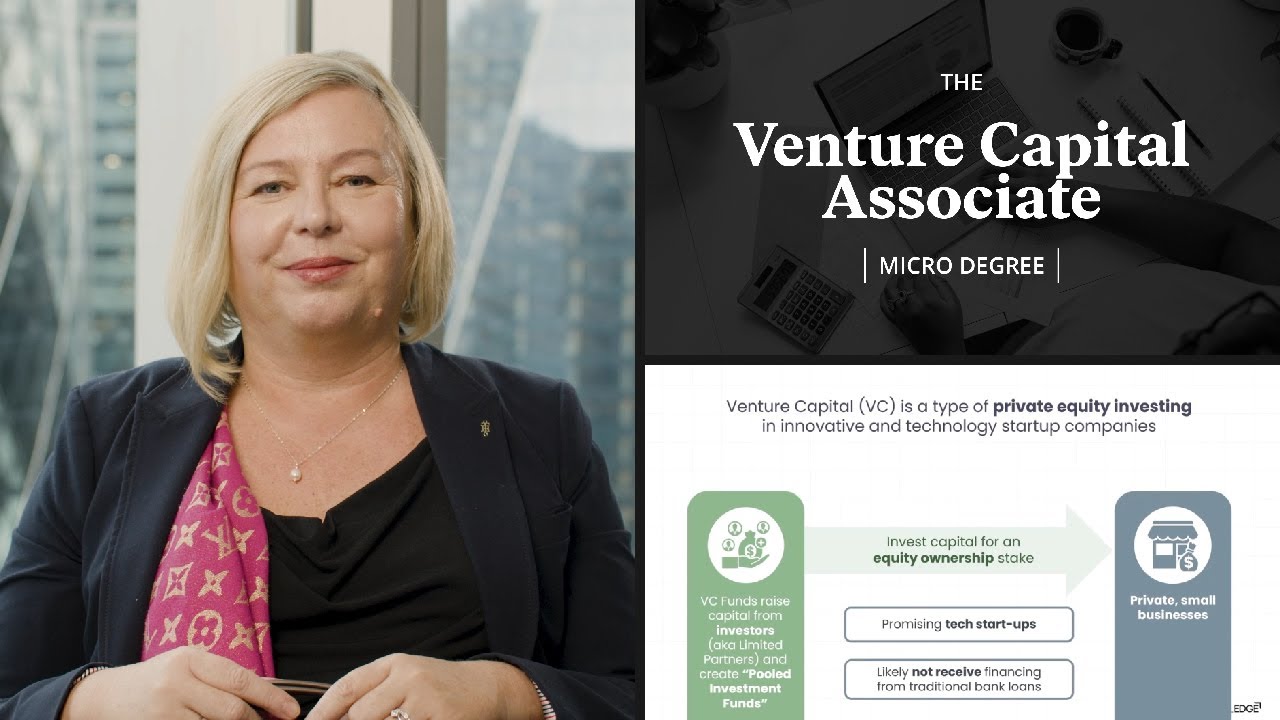 The Venture Capital - Course Introduction - Financial Edge - YouTube