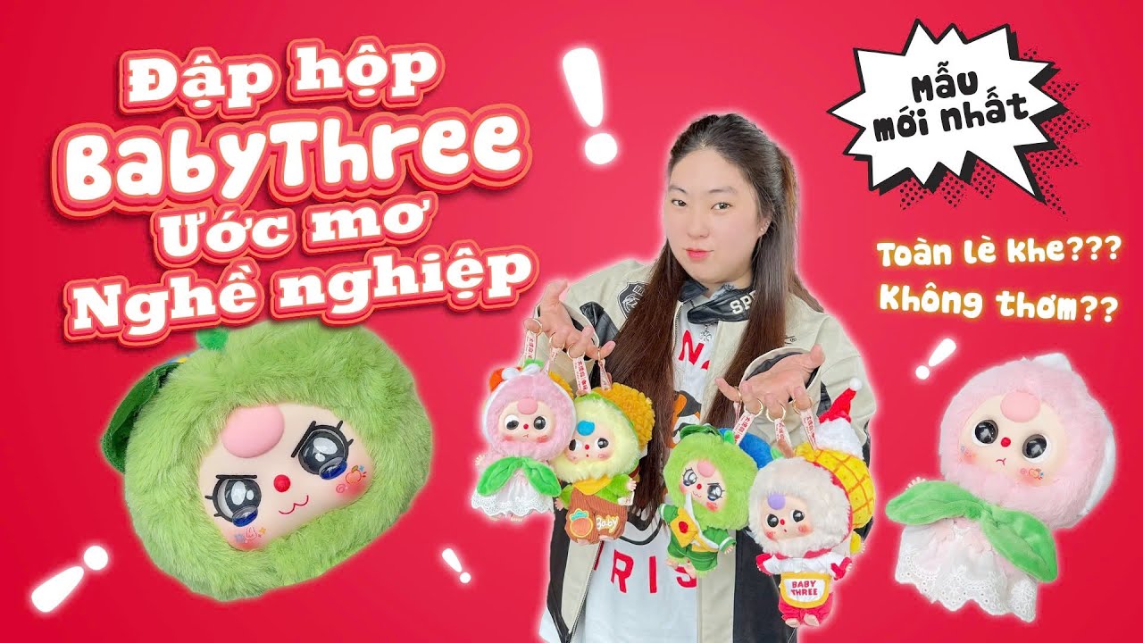 [ UNBOX- REVIEW ] BABY THREE ƯỚC MƠ NGHỀ NGHIỆP!!! THẬT SỰ ĐẸP NHƯ LỜI ...