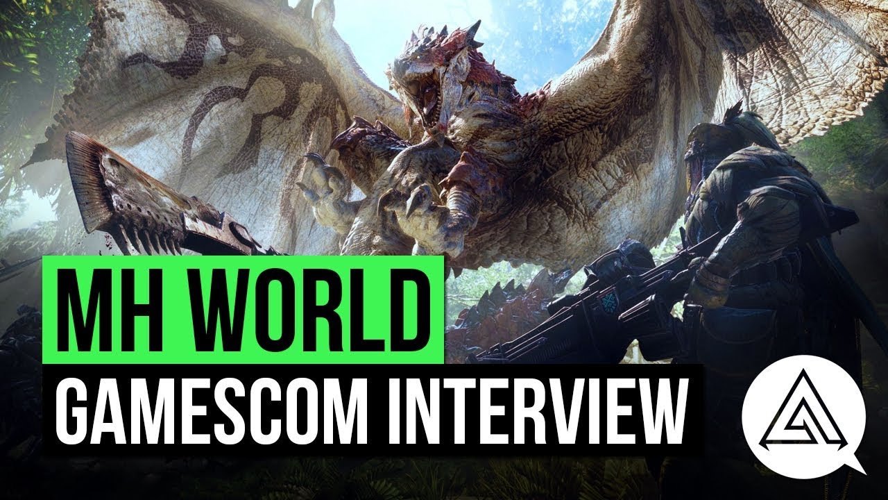 Monster Hunter World Interview w/ Ryozo & Tokuda - G Rank, Taming ...