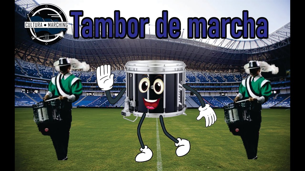 Tambor de Marcha // Cultura Marching // Marching Snare Drum - YouTube