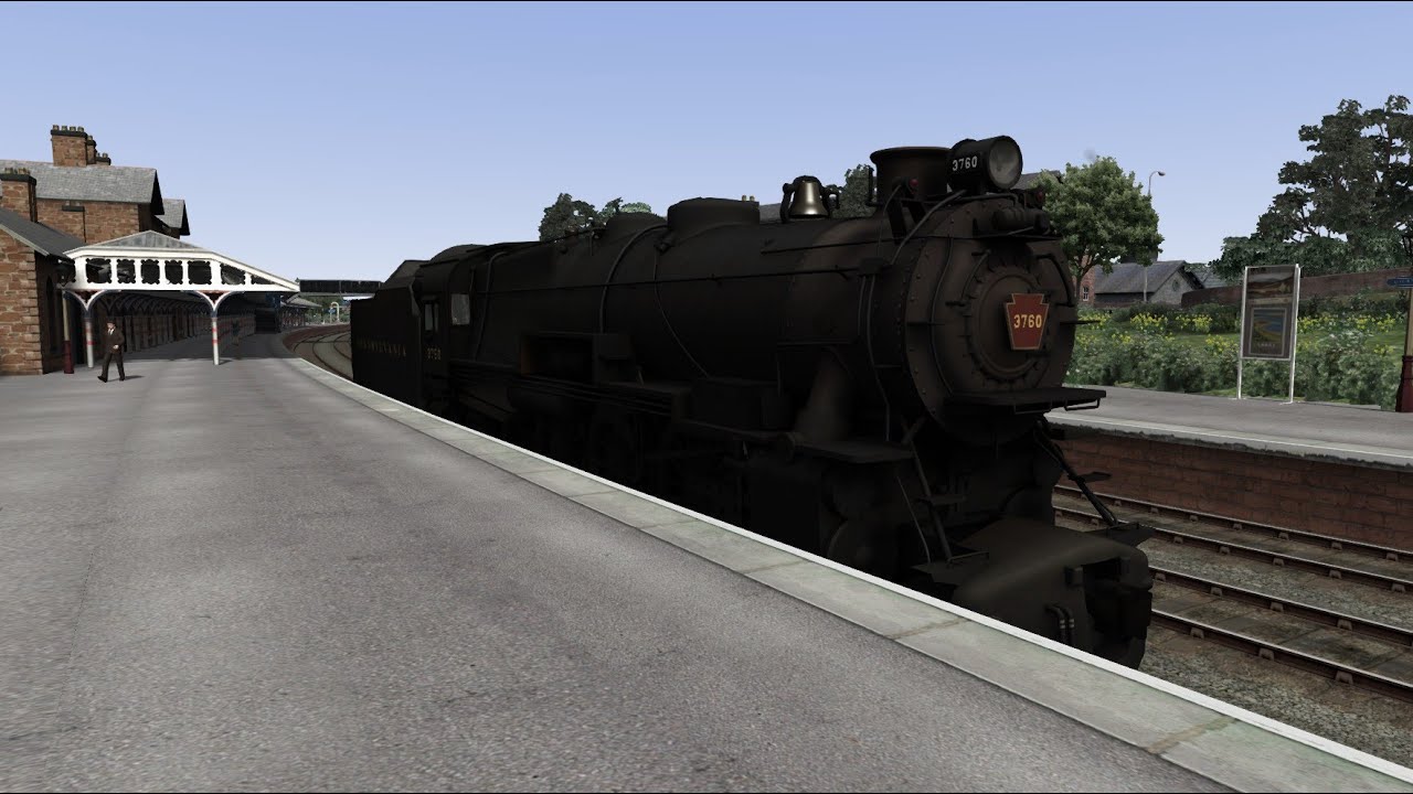 PRR K4 - Rail Yard - YouTube