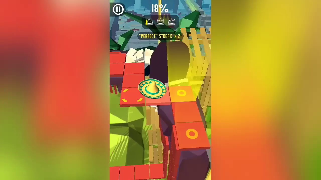 How to play dancing ball crossload levels - YouTube