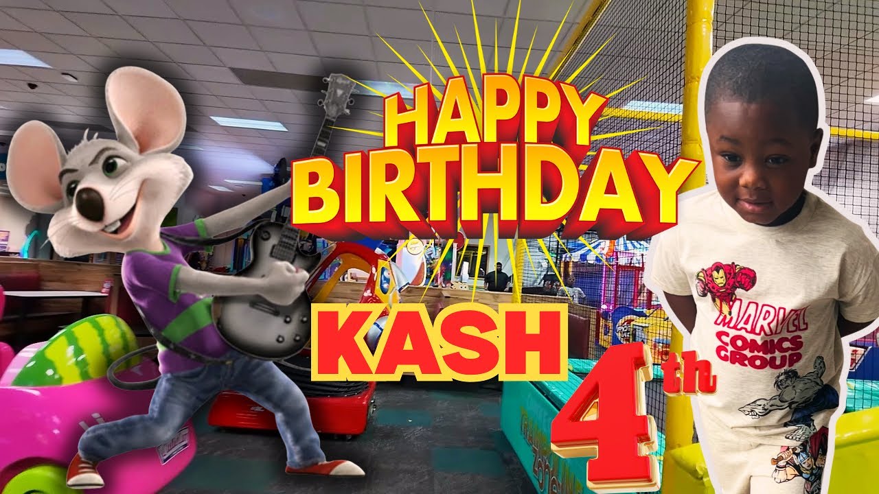 KASH 4TH BIRTHDAY PARTY - YouTube