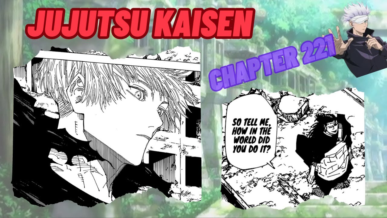 JUJUTSU KAISEN CHAPTER 221 Review - Chapter Chat - YouTube