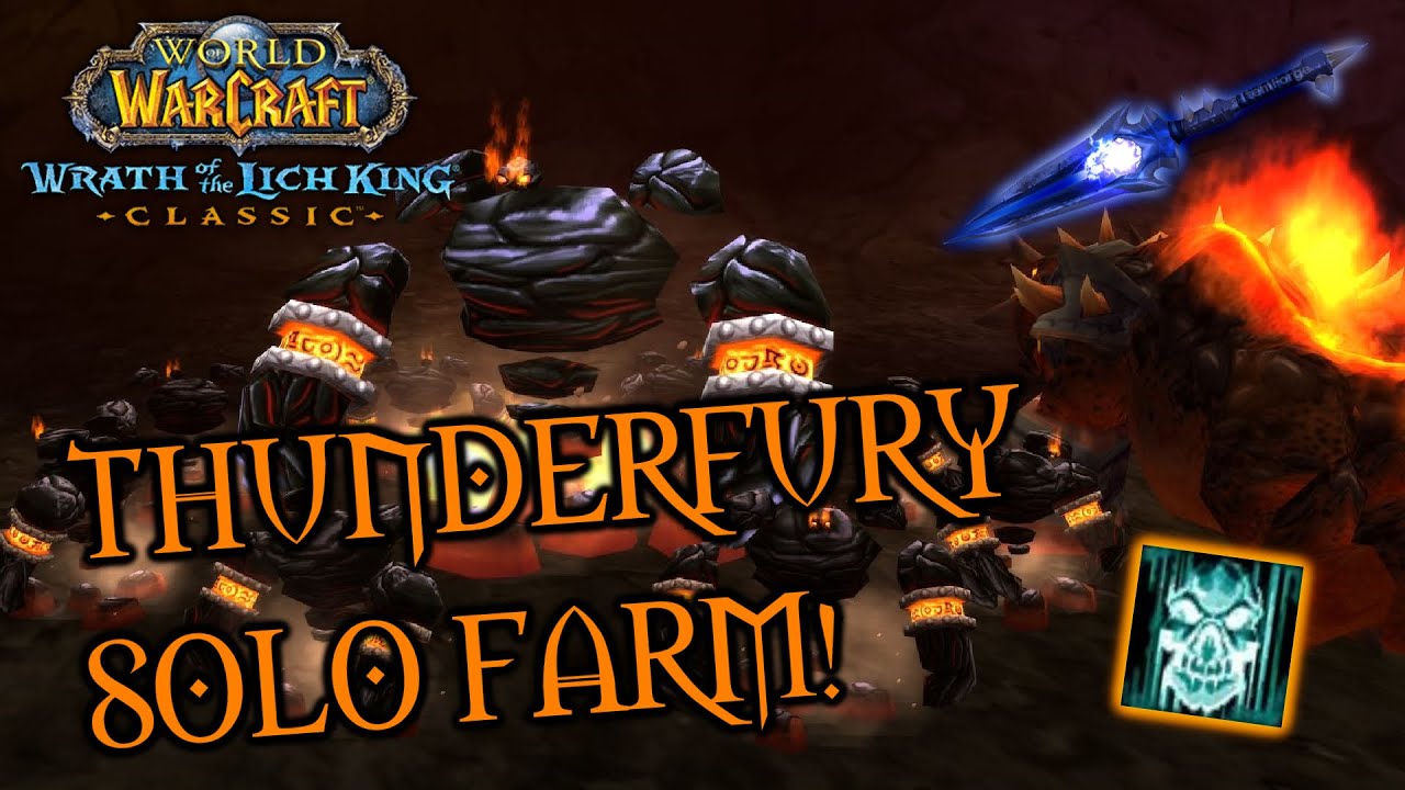 Thunderfury Solo Farm EXPLAINED (Hunter PoV) [WotLK Classic] - YouTube