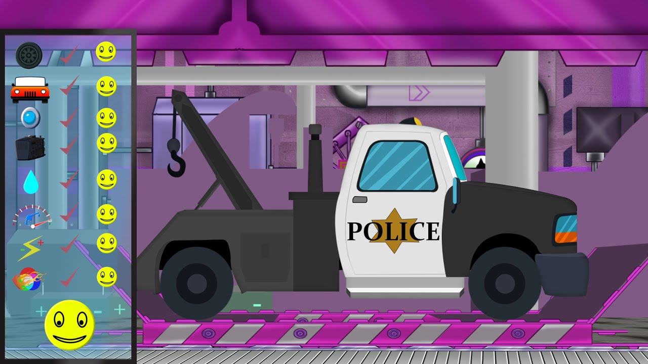 Police Tow Truck | Car Service - YouTube
