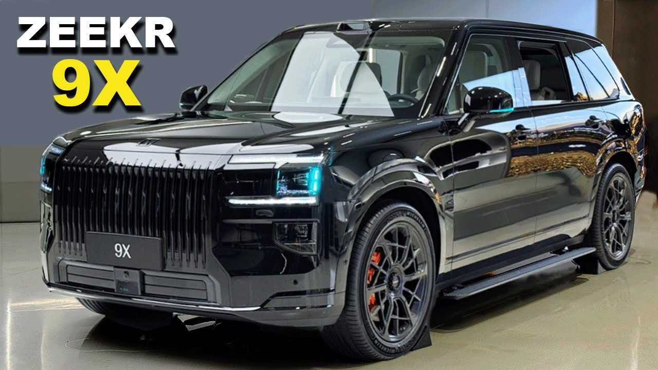All-New ZEEKR 9X - 1400HP Luxury PHEV SUV With Insane Tech! - YouTube