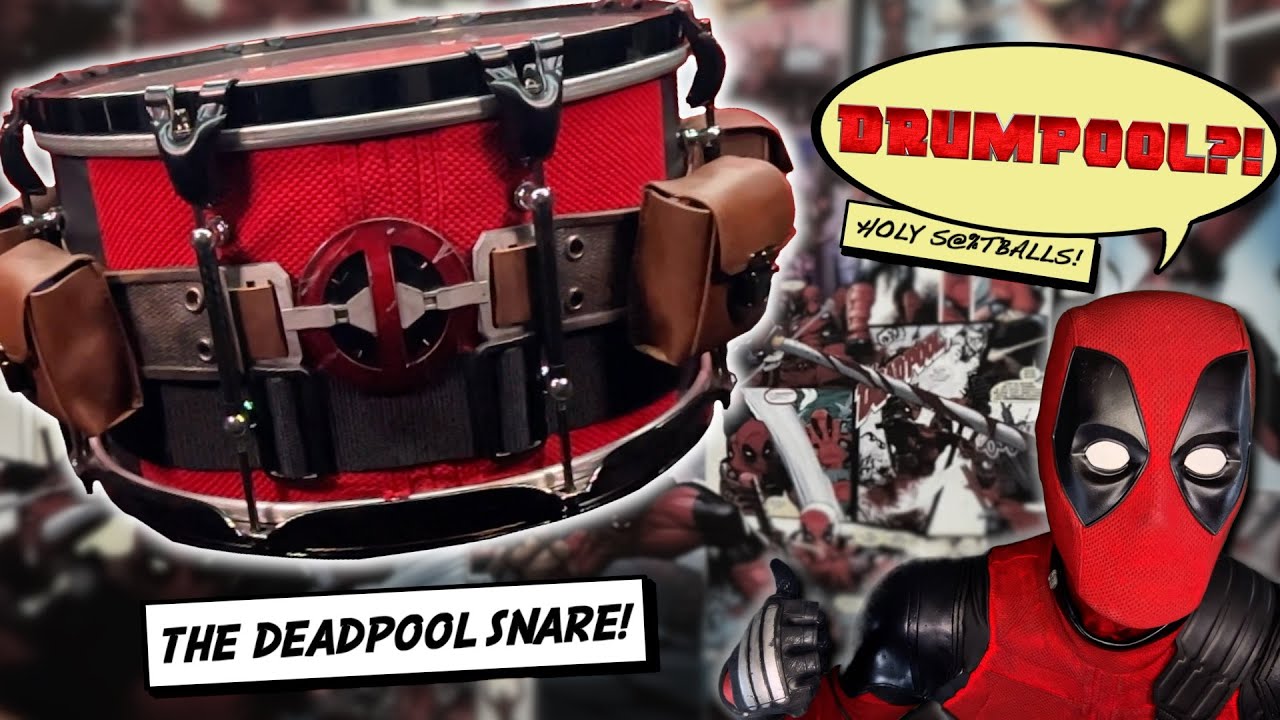 Drumpool: The Deadpool Snare (feat. Deadpool) - YouTube