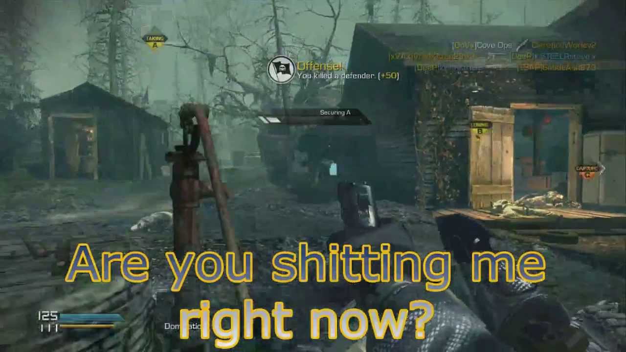 COD Ghosts: Knife montage and kill cams - YouTube