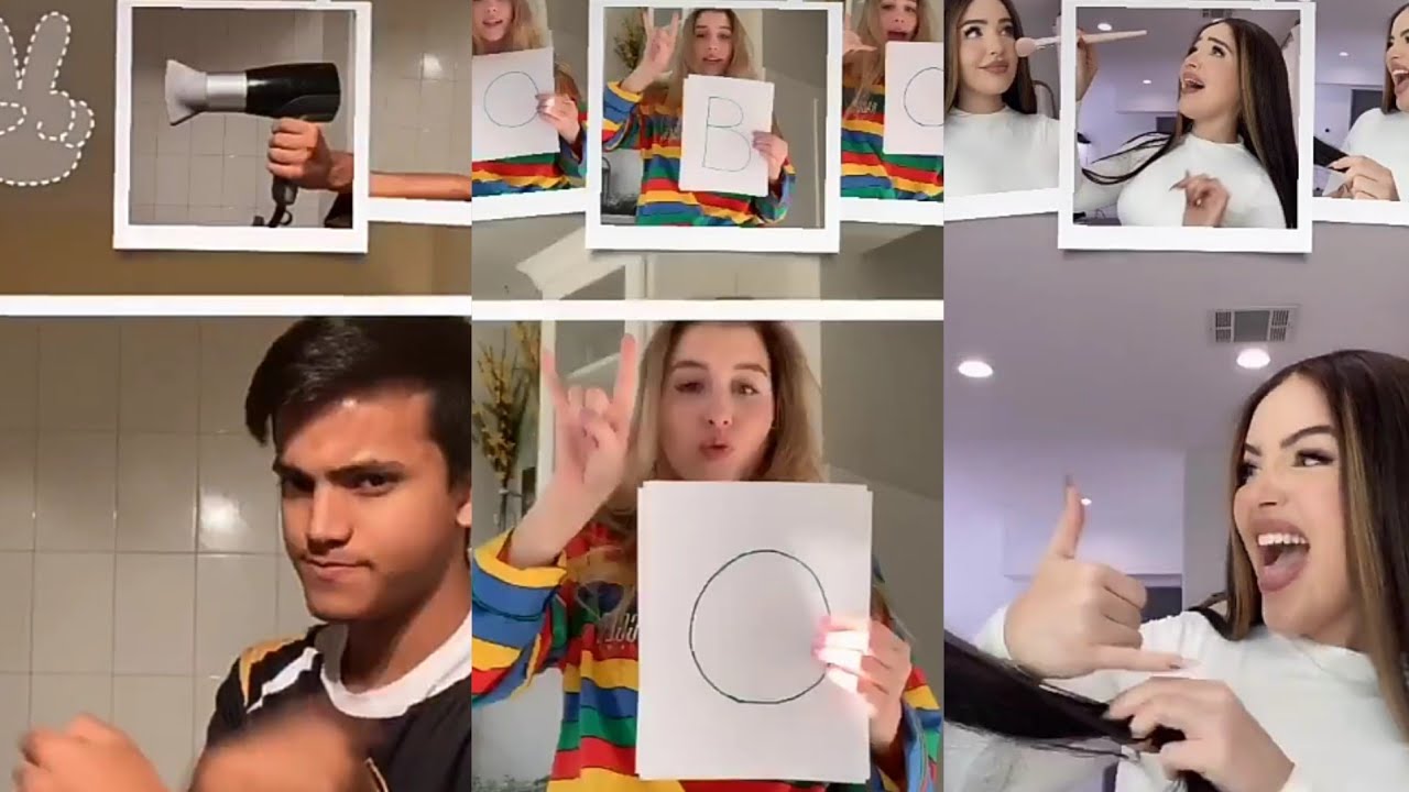 New Famous Hand Gesture | Tik Tok COMPILATION - YouTube