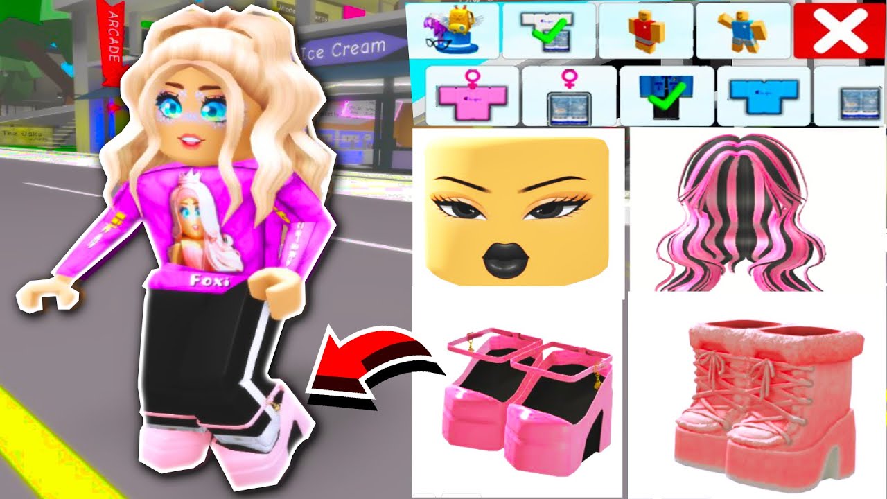 ROBLOX BROOKHAVEN s-au adaugat PAR, FETE NOI, PANTOFI cu TOC - YouTube