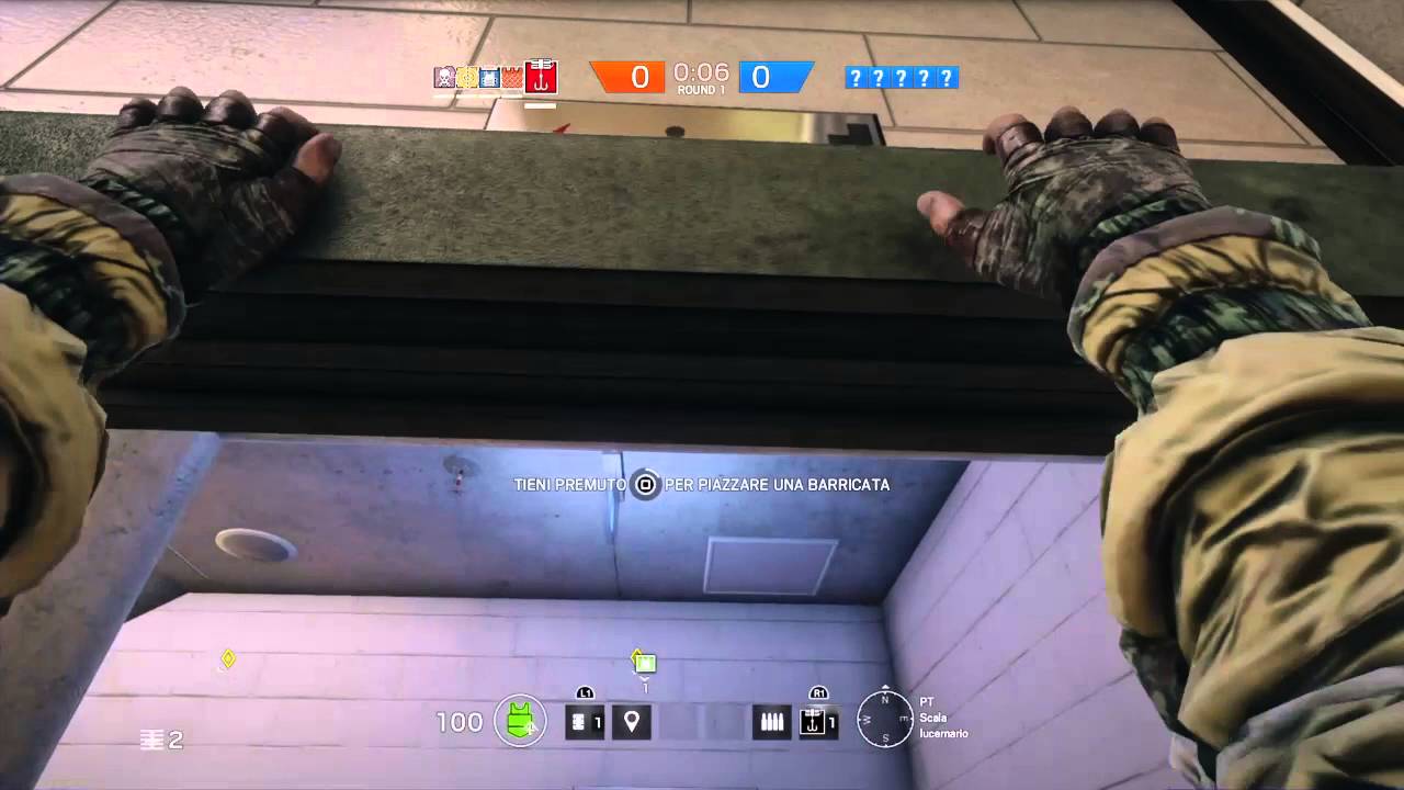 Rainbow Six Siege: Epic Full Team with Kapkan's trap - YouTube