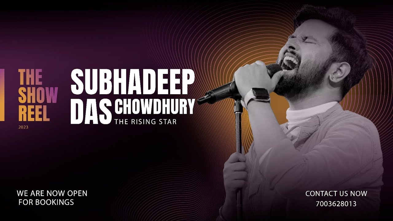 Subhadeep Das: Live Showreel 3.0 2023🔥 - YouTube