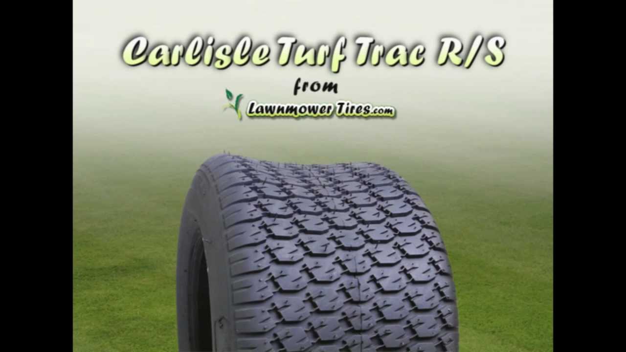 Carlisle Turf Trac R/S Lawn Tire - YouTube