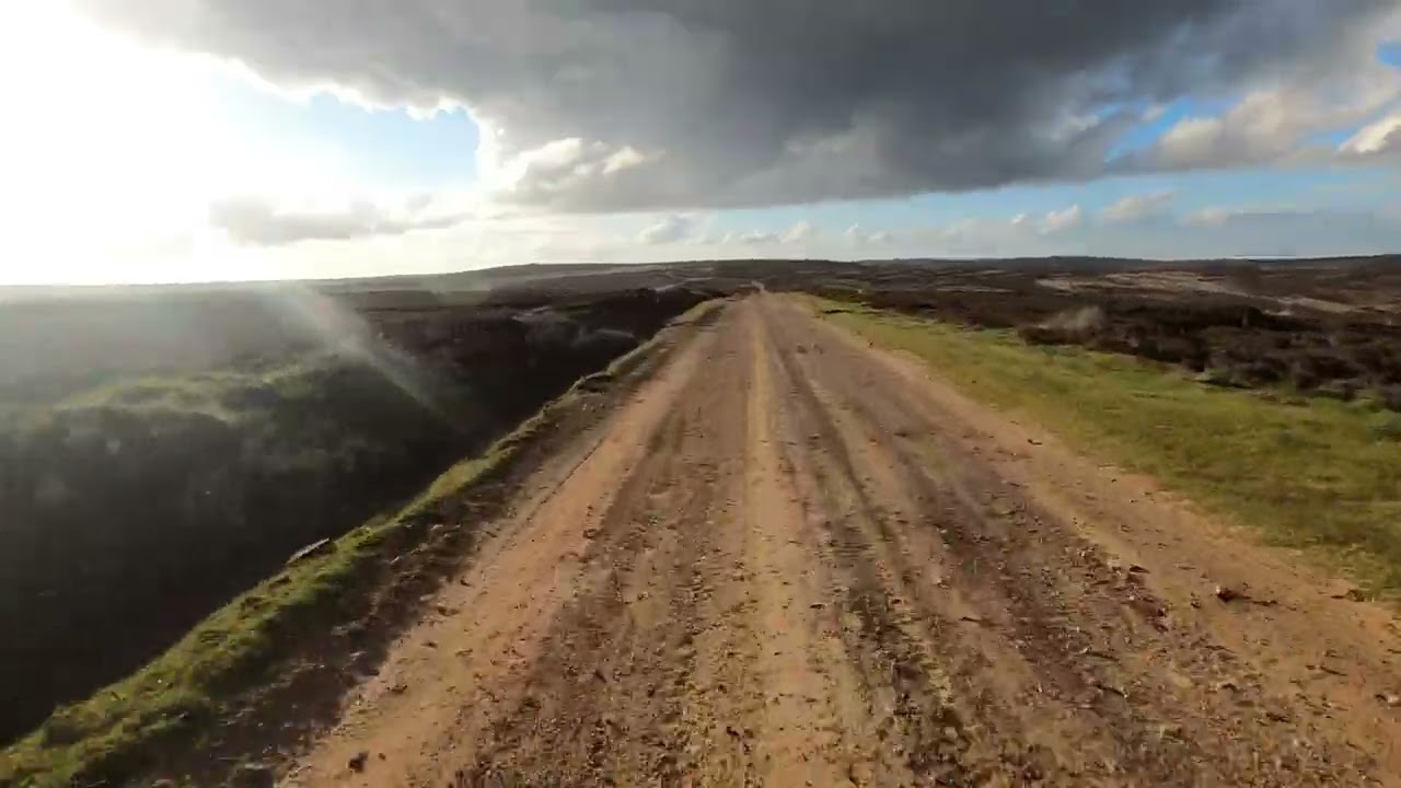 Rudland Rigg North Yorkshire green lane Land Rover Discovery 1 - YouTube